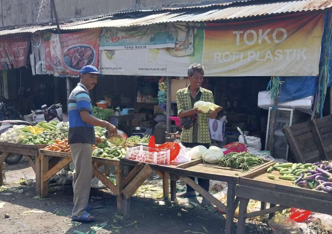 Aktivitas Pedagang di Pasar Baru Cikarang Mulai Berjalan | KORAN PELITA