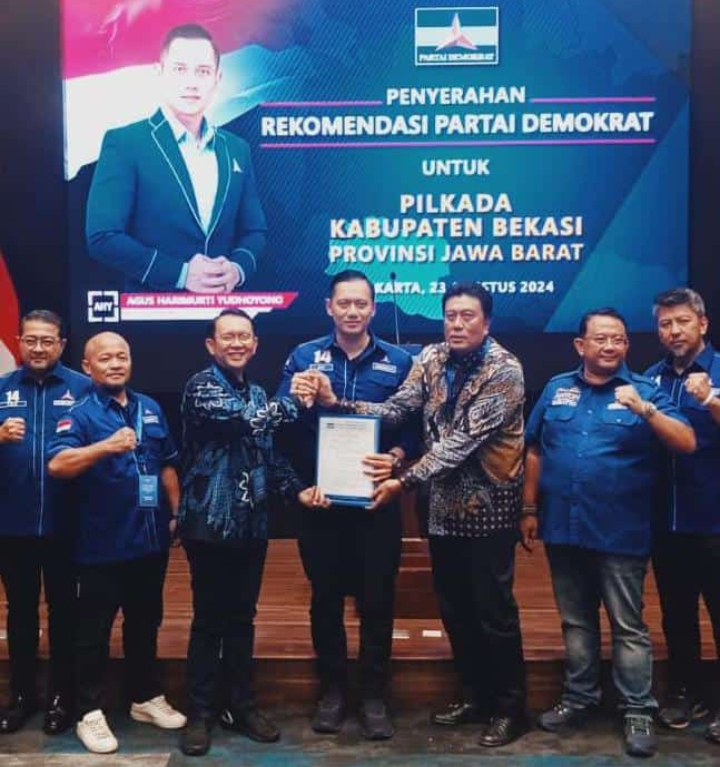 Dani Ramdan dan Romli HM Resmi Diusung Partai Demokrat Maju di Pilkada ...
